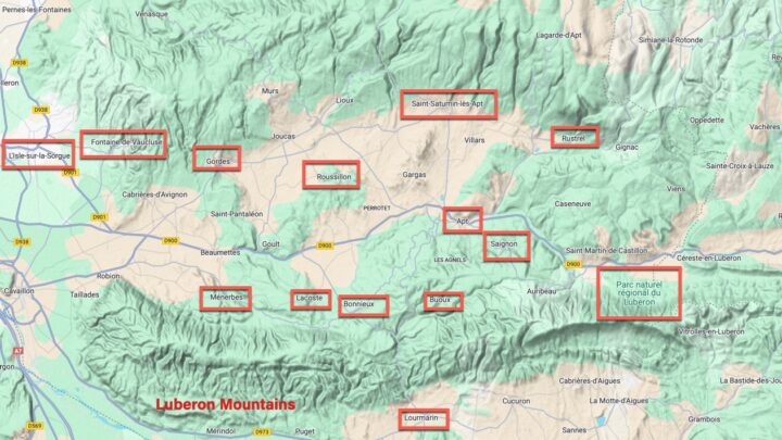 GREAT PLACES TO GO IN THE LUBERON IN PROVENCE - You Should Go Here